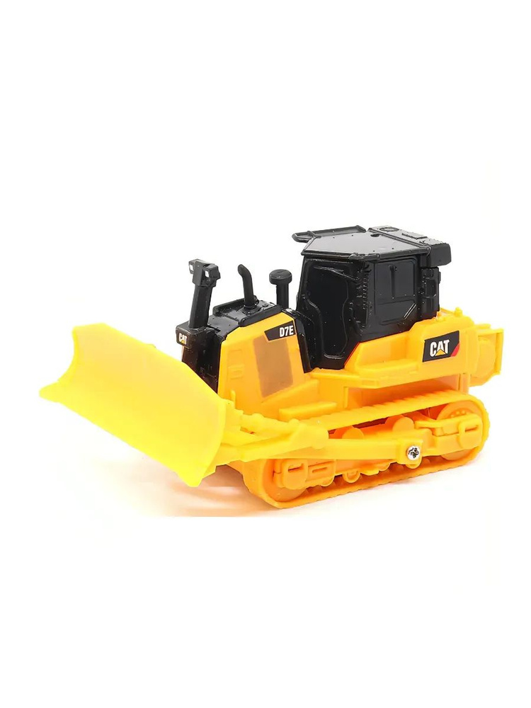 Трактор гусеничный игрушечный CAT 1:64, D7E Track-Type Tractor RC, на ...