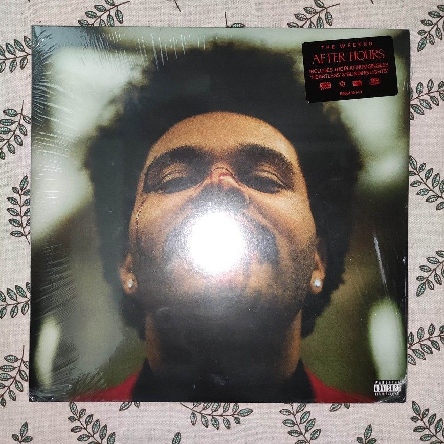 Виниловая пластинка The Weeknd-After Hours, limited transparent blood ...