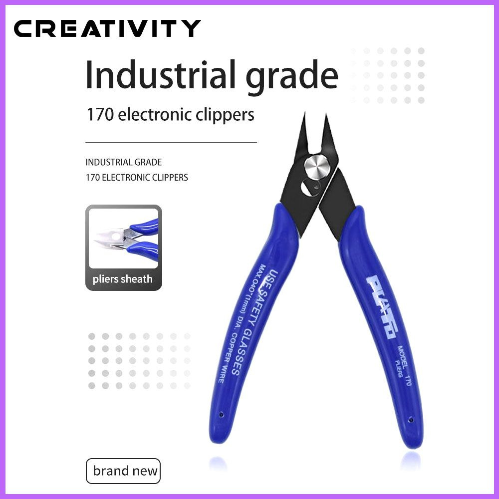 Creativity PLATO PCAFC 170 Blue Flush Cutter Мини Диагональные ...
