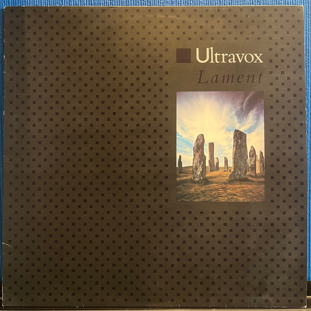 Ultravox. Lament (NM) ПЕРВОПРЕСС! 1984 (LP) Виниловая пластинка купить ...