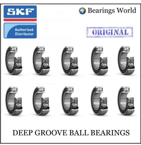 Подшипник SKF 6205-2RSH 10шт (180205) (25x52x15) Made in italy купить ...