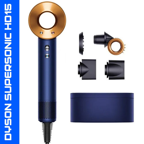 Фен для волос Dyson Supersonic Hair Dryer HD15 prussian blue/copper ...