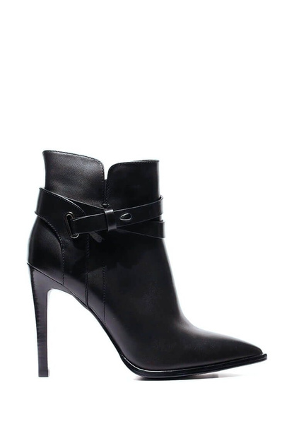 Ботильоны Женский BASCONI черный, размер 37 Зима F Молния Шпилька Италия купить c доставкой на ...