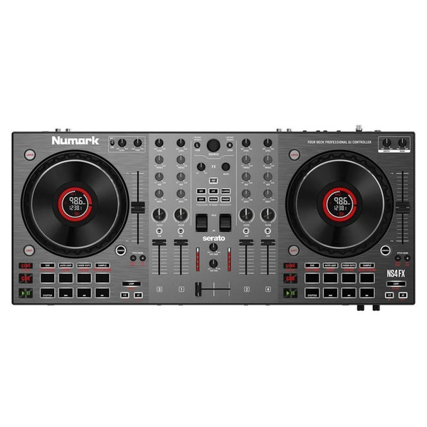 Numark Ns4fx Professional 4 Decks Dj Контроллер черный купить на OZON по низкой цене (3080653976)