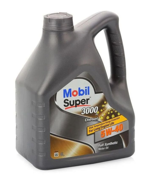 Масло моторное MOBIL 5W-40 Синтетическое 4 л 152572 купить c доставкой ...