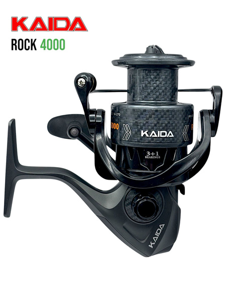 Катушка KAIDA Rock, Безынерционная, 4000, Передний фрикцион купить c ...