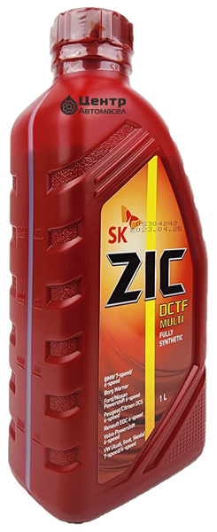 ZIC DCTF MULTI, трансмиссионное масло, 1л. купить на OZON по низкой цене (1341952035)