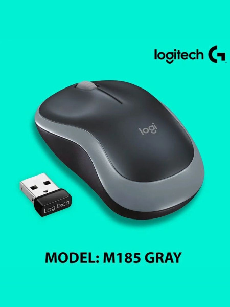 Мышь беспроводная Logitech беспроводная 910-002238 , черный, серый купить c доставкой на OZON по ...
