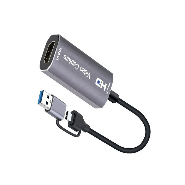 Карта сбора видео USB C - ссылка на HDMI - камеру С адаптером USB 3.0 ...