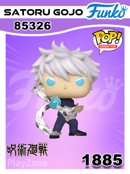 Фигурка Funko POP! Animation Jujutsu Kaisen Satoru Gojo (1885) 85326 ...
