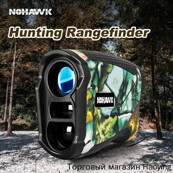 NOHAWK Многофункциональный дальномер 1000 м, монокуляр с 6-кратным ...