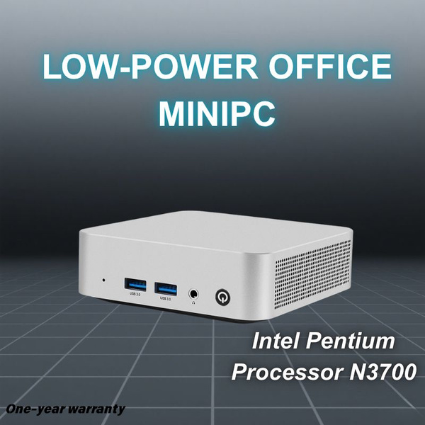 Мини-ПК (Intel Pentium N3700, RAM 8 ГБ, SSD 128 ГБ, Intel Graphics ...