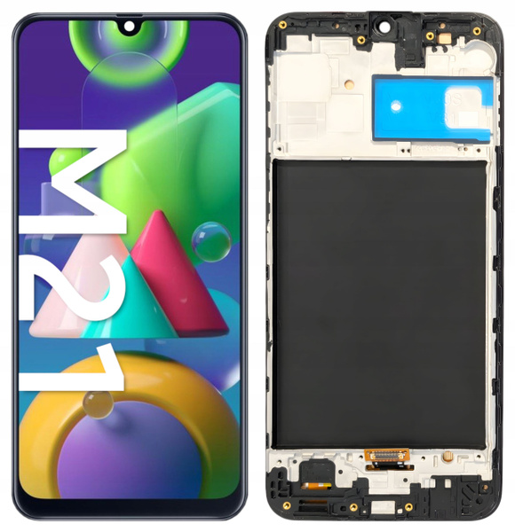 Дисплей для Samsung M215F (M21) модуль с рамкой Черный - (In-Cell ...