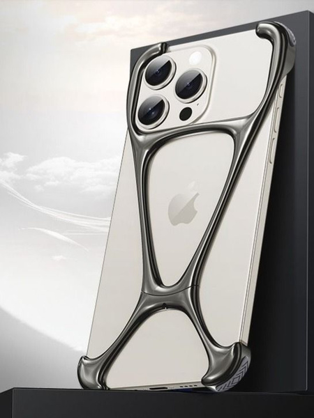 YNOT Дизайнерский премиум Чехол из Авиационной Стали для iPhone 16 ...