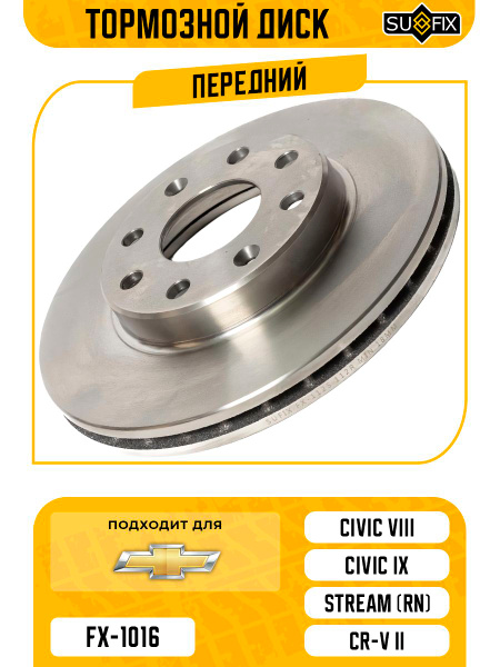 Тормозной диск передний Chevrolet Aveo (T200, T250, T255) / Chevrolet ...