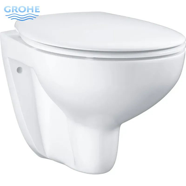 Унитаз подвесной Grohe Bau Ceramic 39351000 безободковый купить на OZON ...