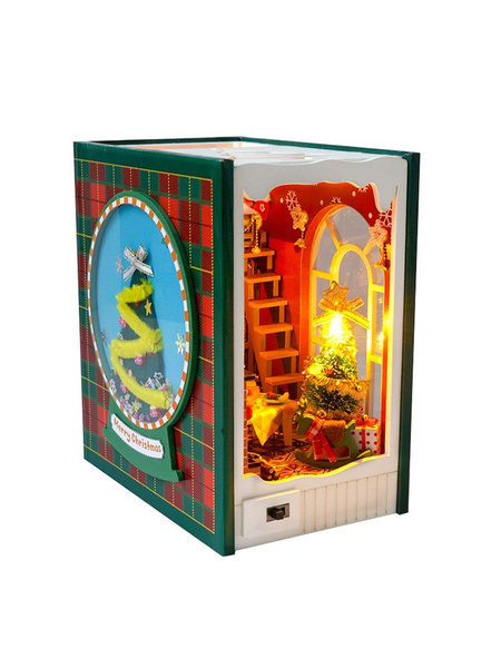 Книгодержатель Волшебный домик , светящийся 3D-пазл для сборки ...