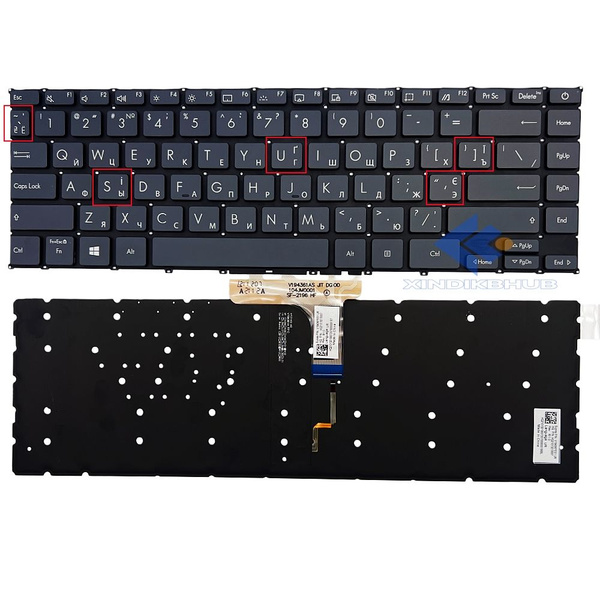 Новая клавиатура для ASUS ZenBook UX325 UX325JA UX325EA UX325J U3700 ...