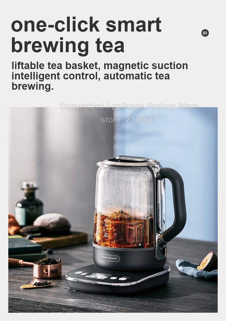 Morphy Richards Электрический чайник Электрический чайник Morphy Richards MR6088, объем 1,7 л ...