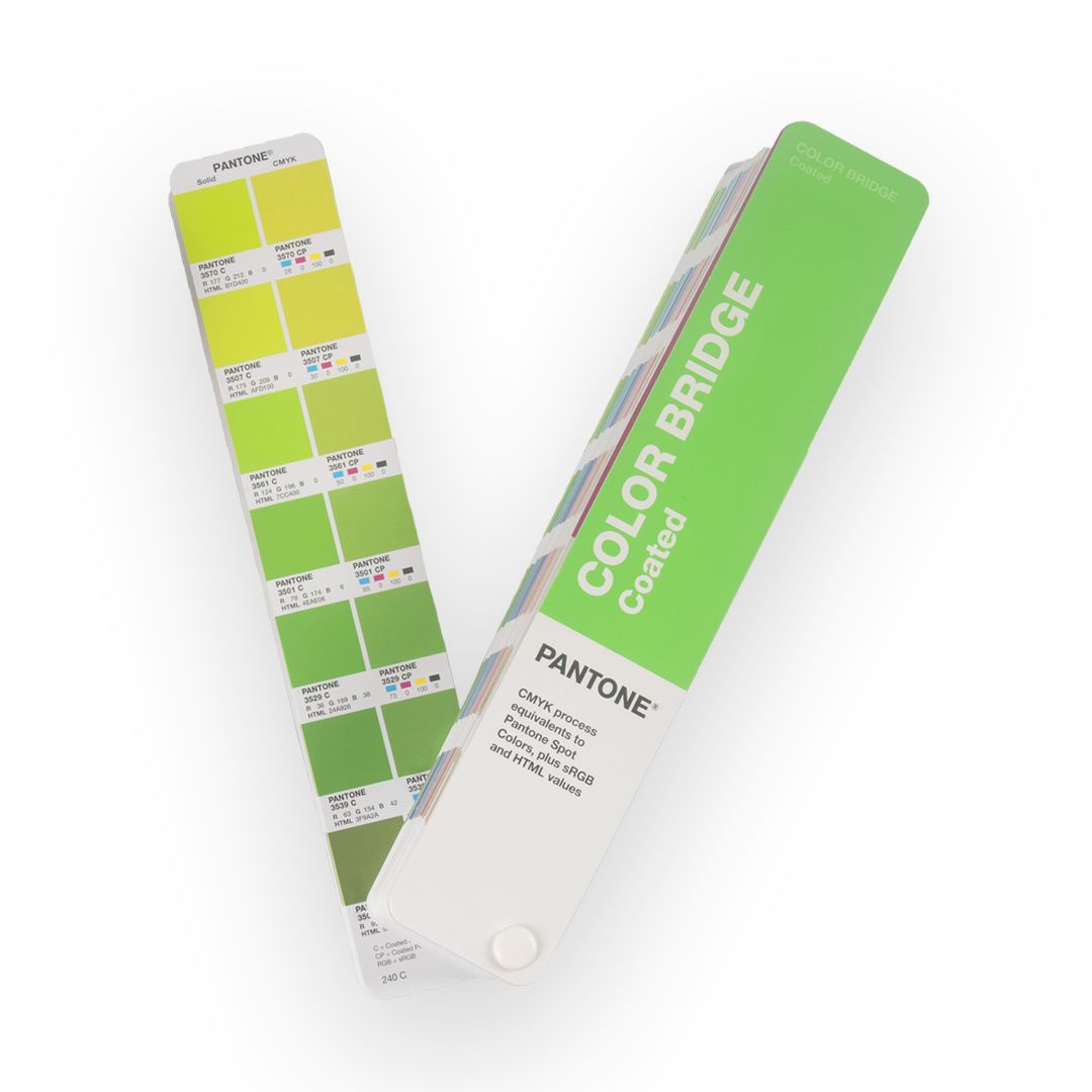 Каталог цветов PANTONE COLOR BRIDGE GUIDE SET COATED & UNCOATED ...