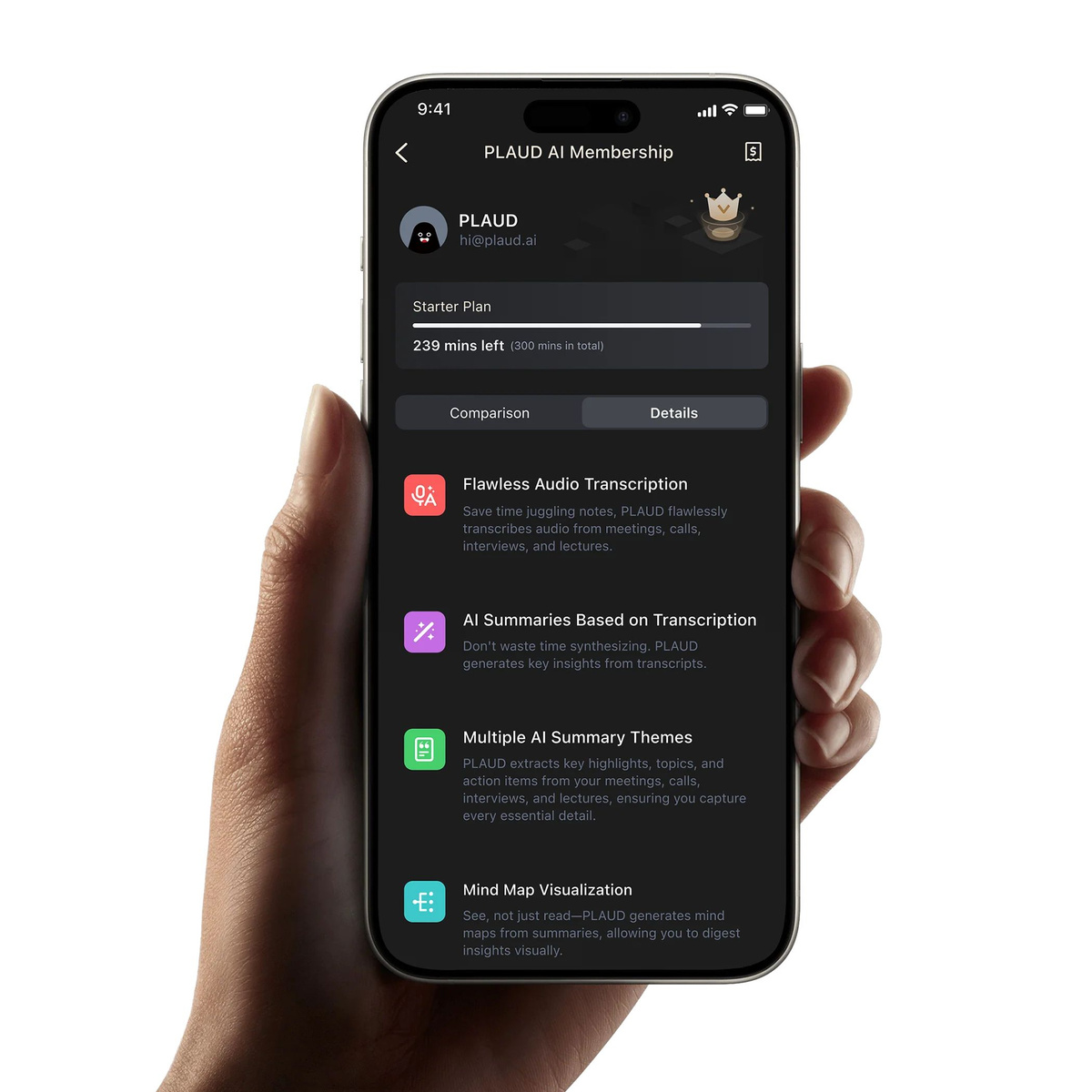 Диктофон Plaud Note Pin с Chat GPT, черный купить на OZON по низкой ...