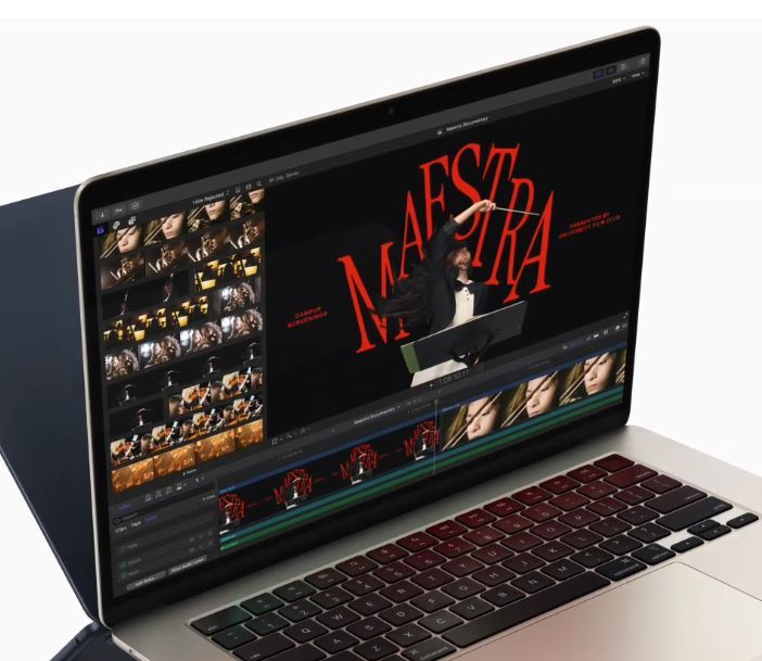 Ноутбук Apple, 15.3, MacBook Air 15-inch M4 (2025), Apple M4 (10C CPU, 10C GPU), 16 ГБ, голубой ...