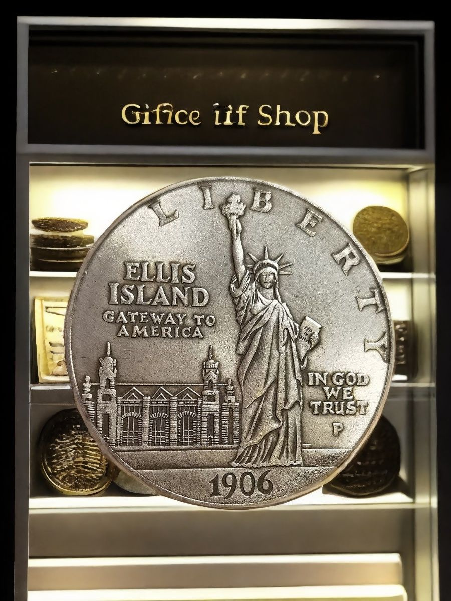 huteСеребряный доллар США 1906 года купить на OZON по низкой цене (2891138006)