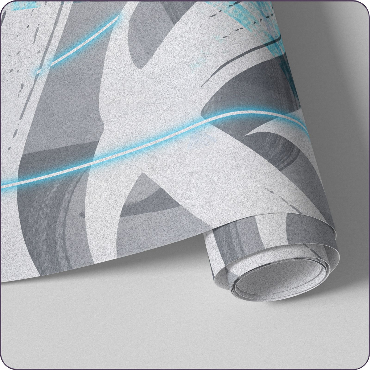 BARTONWALL Фотообои флизелиновые 3D 400х270 см Граффити Узоры K331-C 3Д на стену в спальню ...