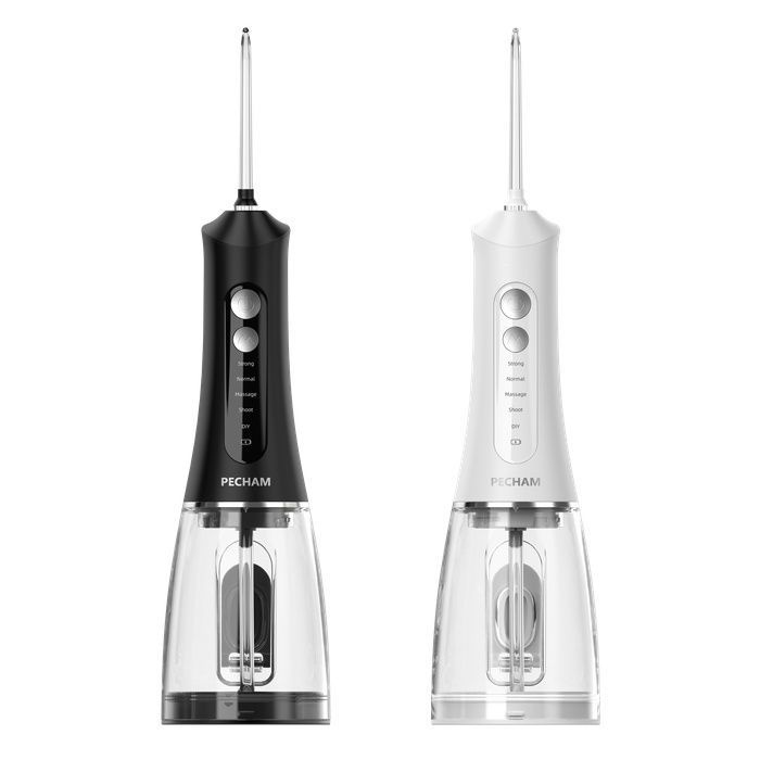 Ирригатор для полости рта и зубов портативный PECHAM Active White PC-2000 дорожный с чехлом ...