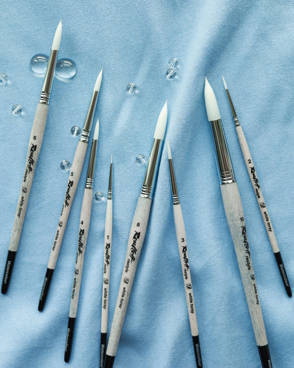 Roubloff Restyle кисть художественная, синтетика white toray, круглая № 10 купить на OZON по ...