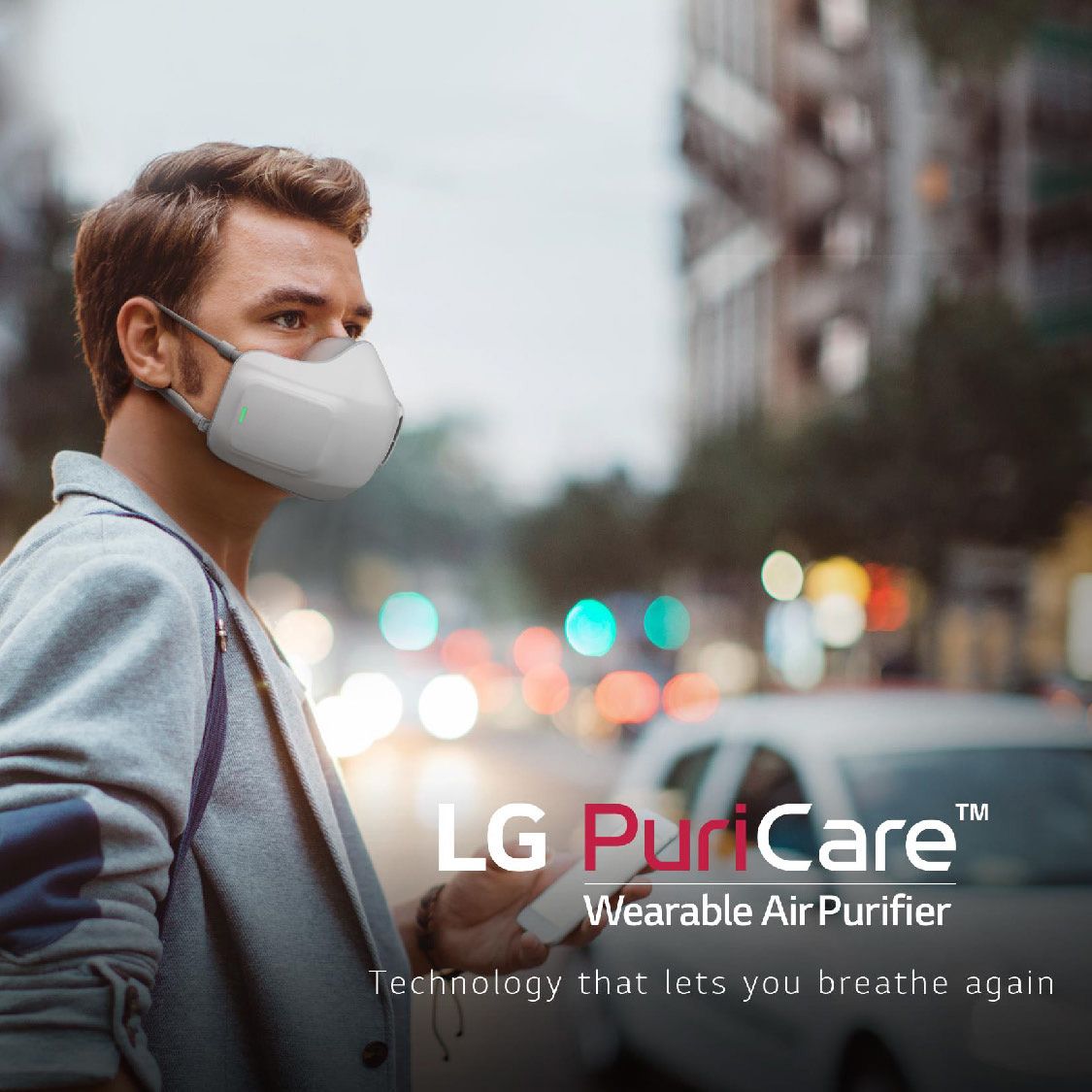 Персональный очиститель воздуха LG PuriCare AP300AWFA, инновационная ...