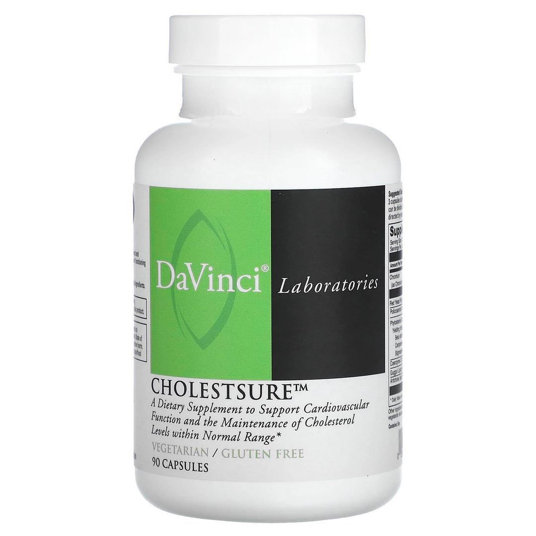 Пищевая добавка DaVinci Laboratories of Vermont, Cholestsure 90 капсул ...