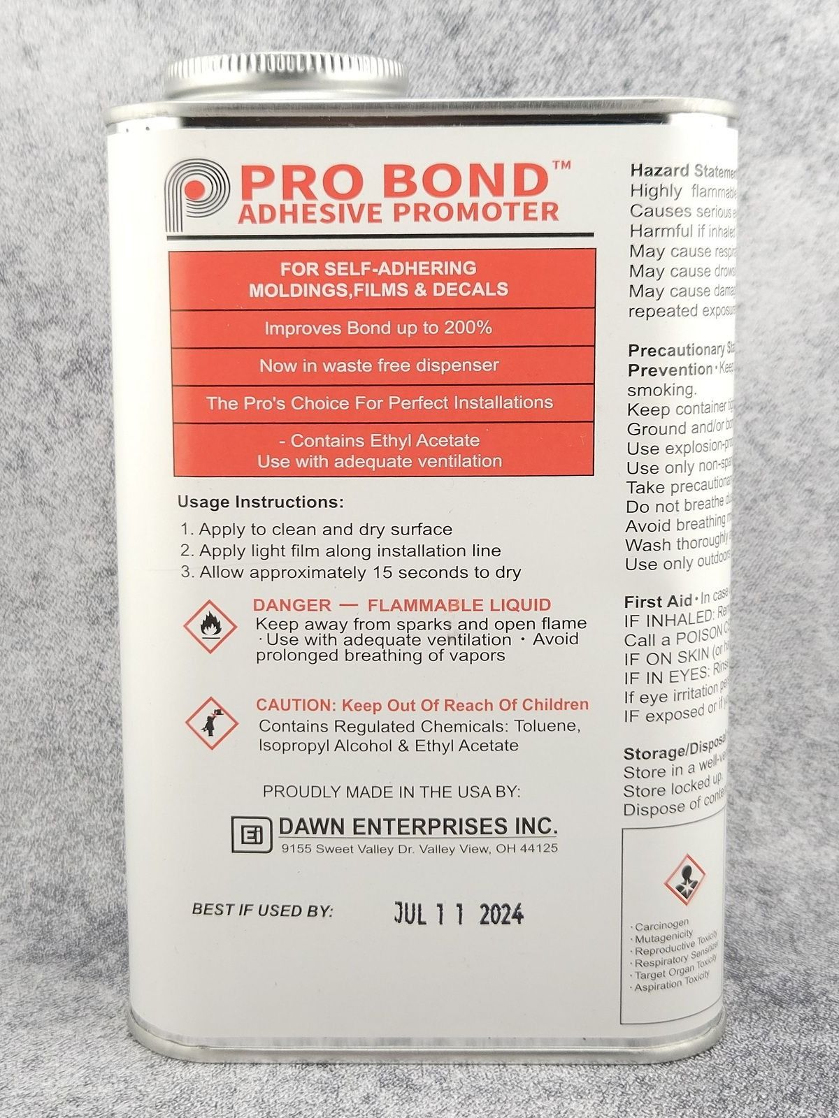 Праймер усилитель адгезии PRO BOND для полиуретановых, антигравийных ...