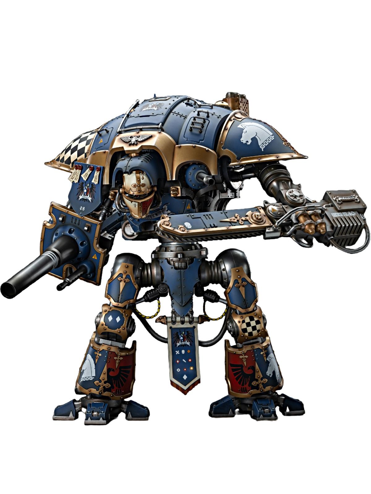 Подвижная фигурка JOYTOY Warhammer 40K 1/18 Imperial Knights House ...
