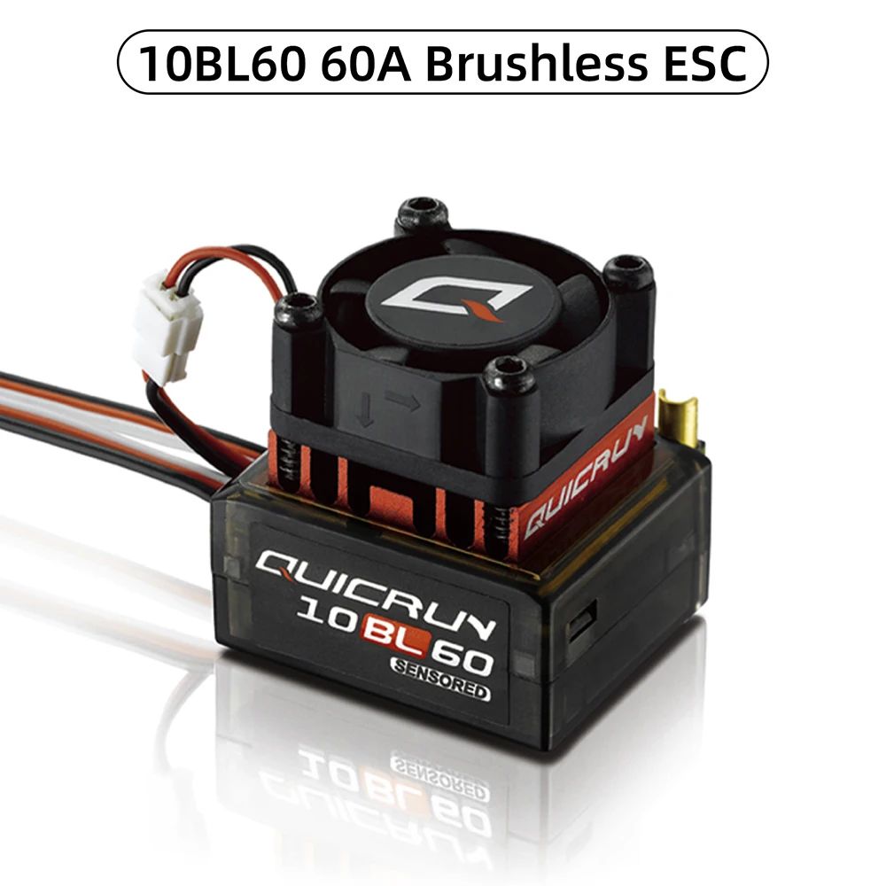 Hobbywing QUICRUN Sensored 10BL120/10BL60 (120A/60A) бесщеточный ESC ...