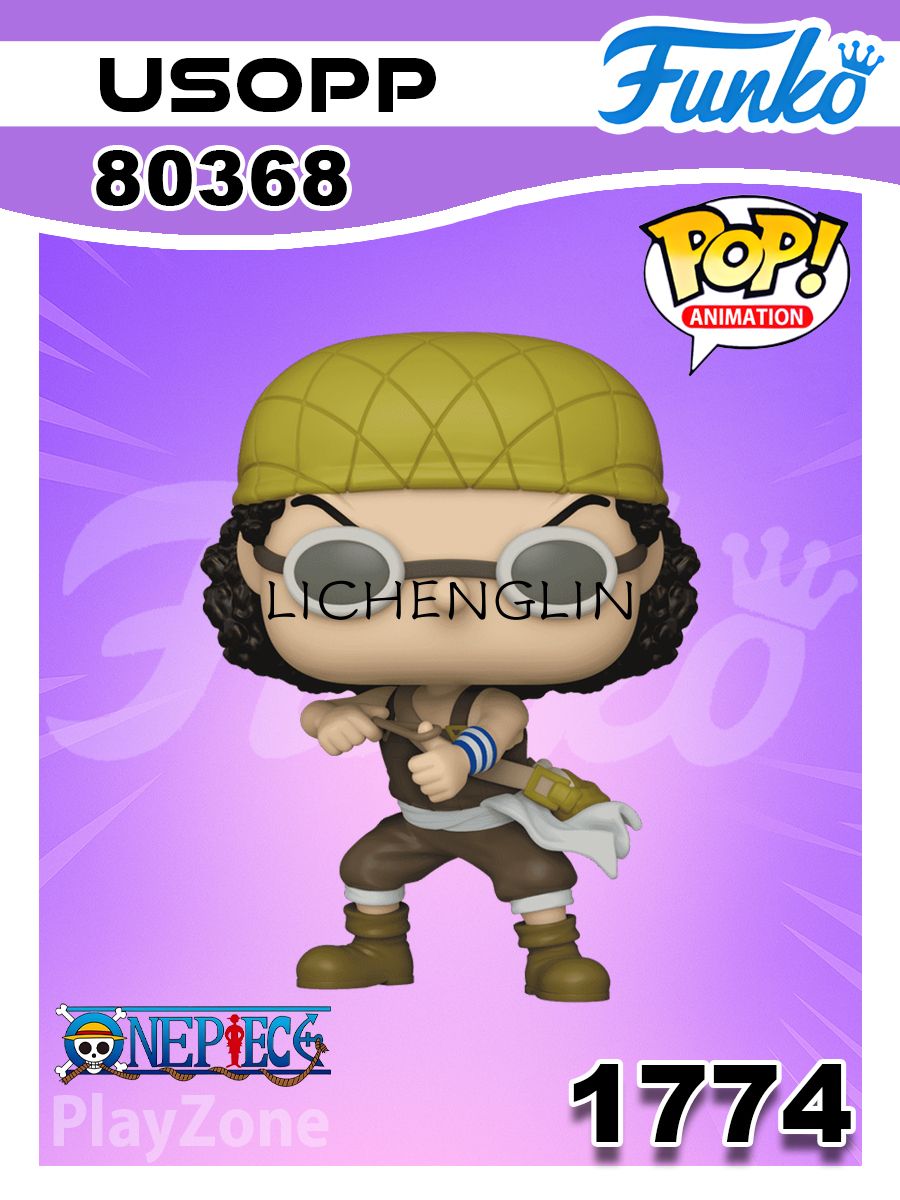 Funko POP Animation: Usopp - One Piece,80368,(1774),Усопп с Эстилингом ...