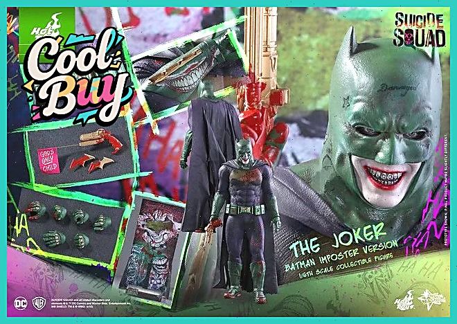 Hot Toys MMS384, Suicide Squad The Joker (Batman Imposter Version) 1 ...