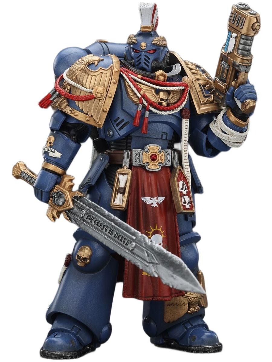 Подвижная фигурка JOYTOY Warhammer 40K Ultramarines Relic Primus Armour ...