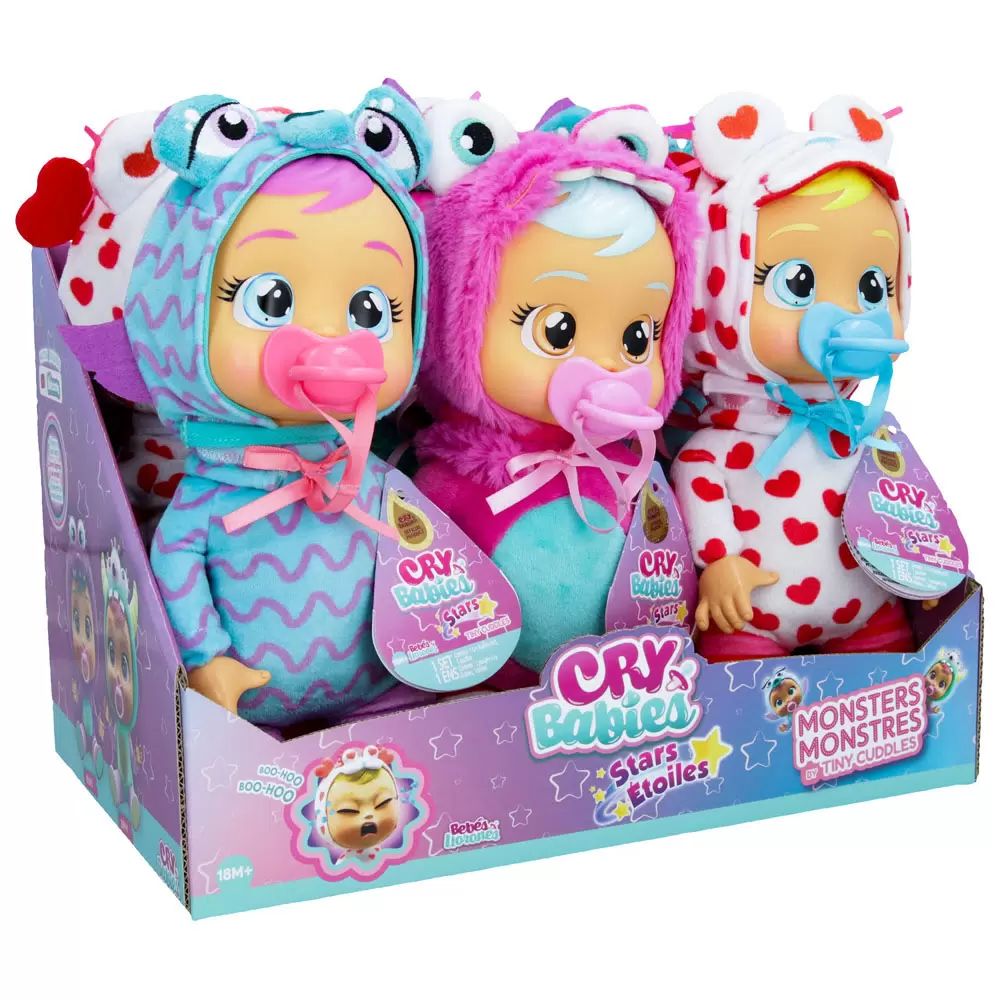 Кукла Cry Babies Малышка Монстрик плачущая, в ассортименте купить на ...