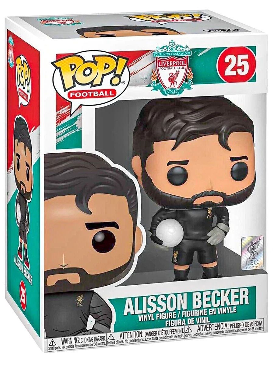 Фигурка Funko Pop ! Football Liverpool Alisson Becker(25)42787 купить ...