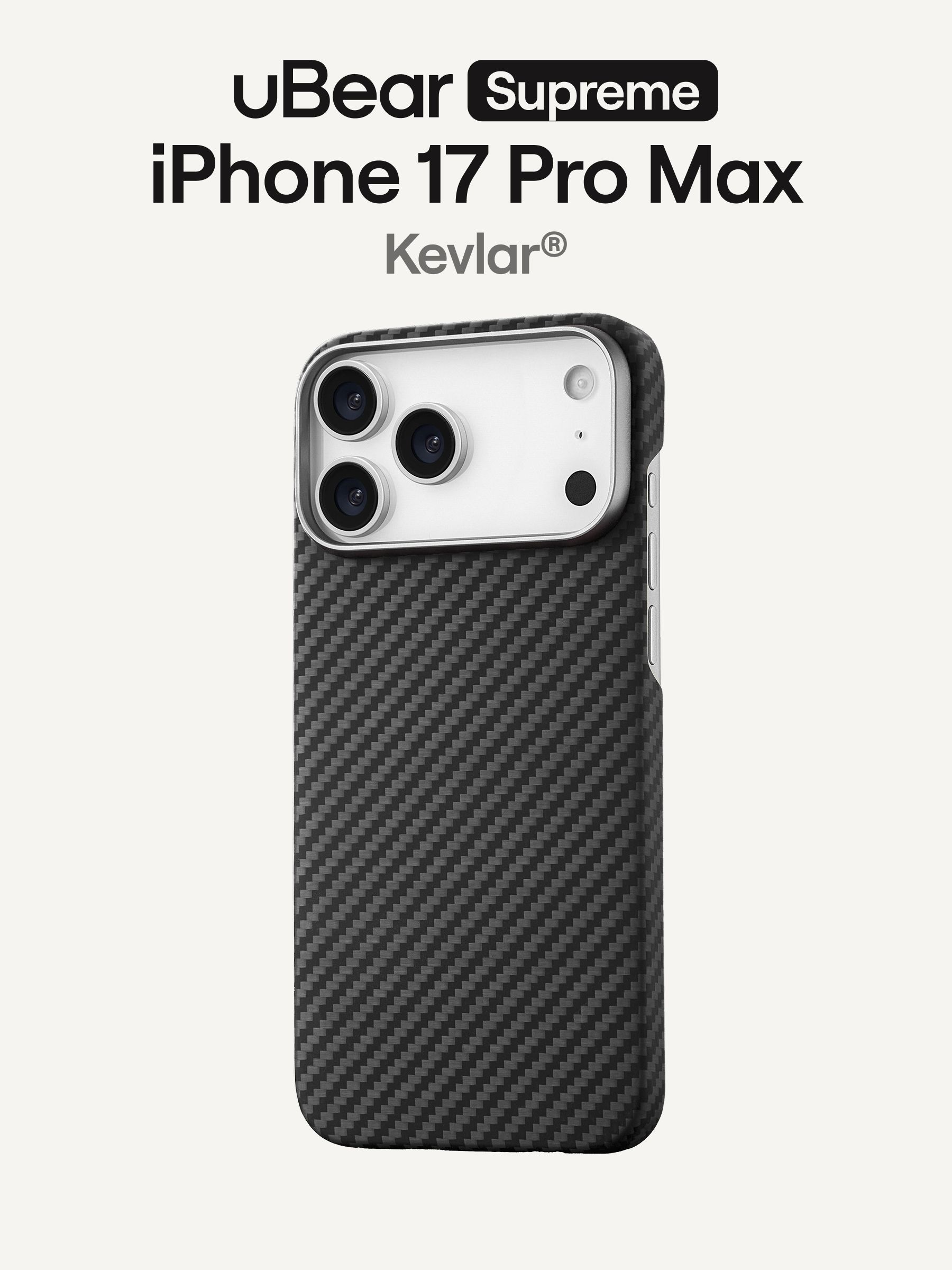 Чехол на iPhone 17 Pro Max uBear Supreme Case, ультратонкий, материал ...