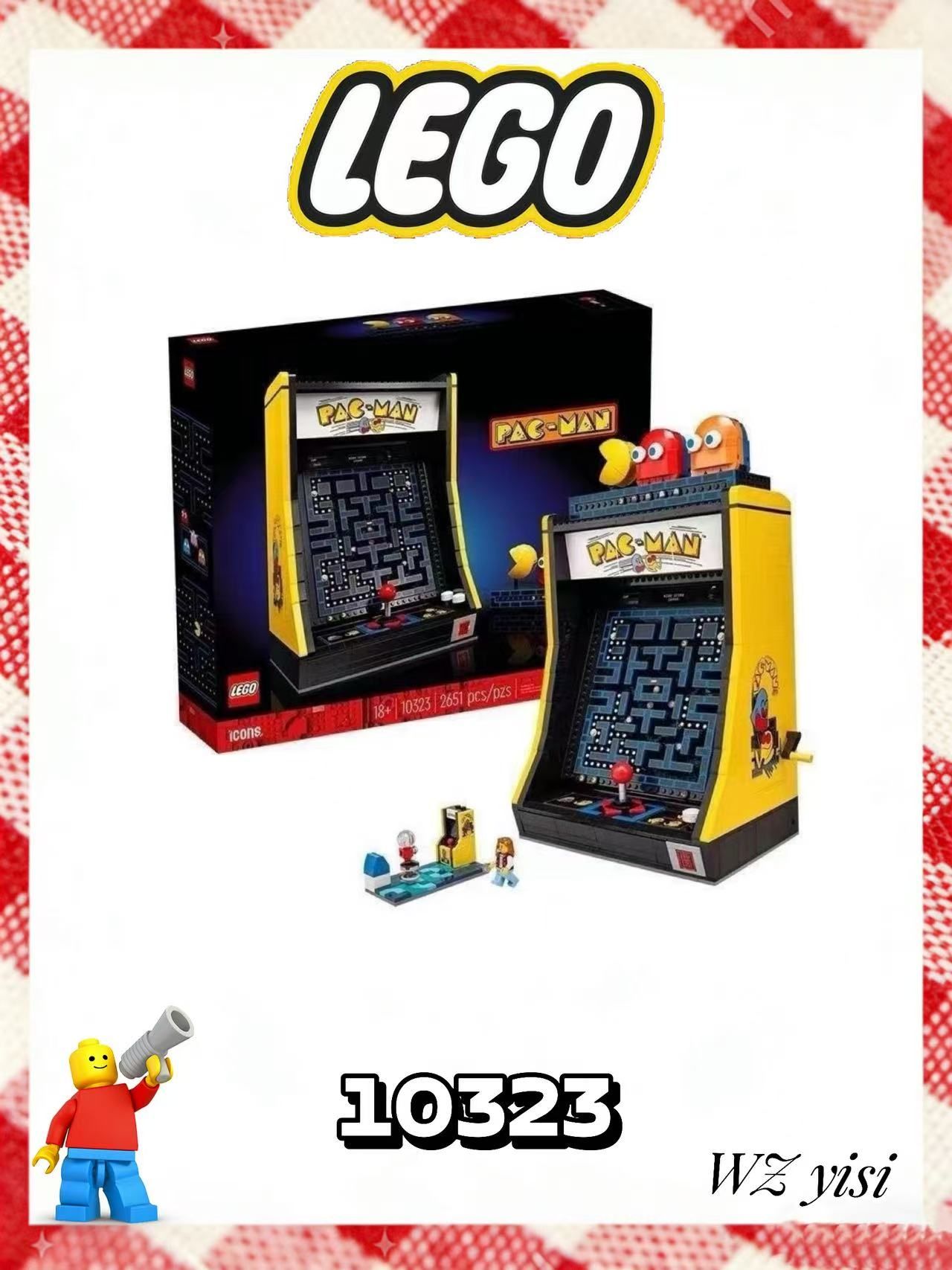 LEGO Creative Versatile Master Series 10323 Человек - боб купить на ...