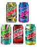 Набор газированных напитков Mountain Dew (Baja Blast, Dragon Fruit ...