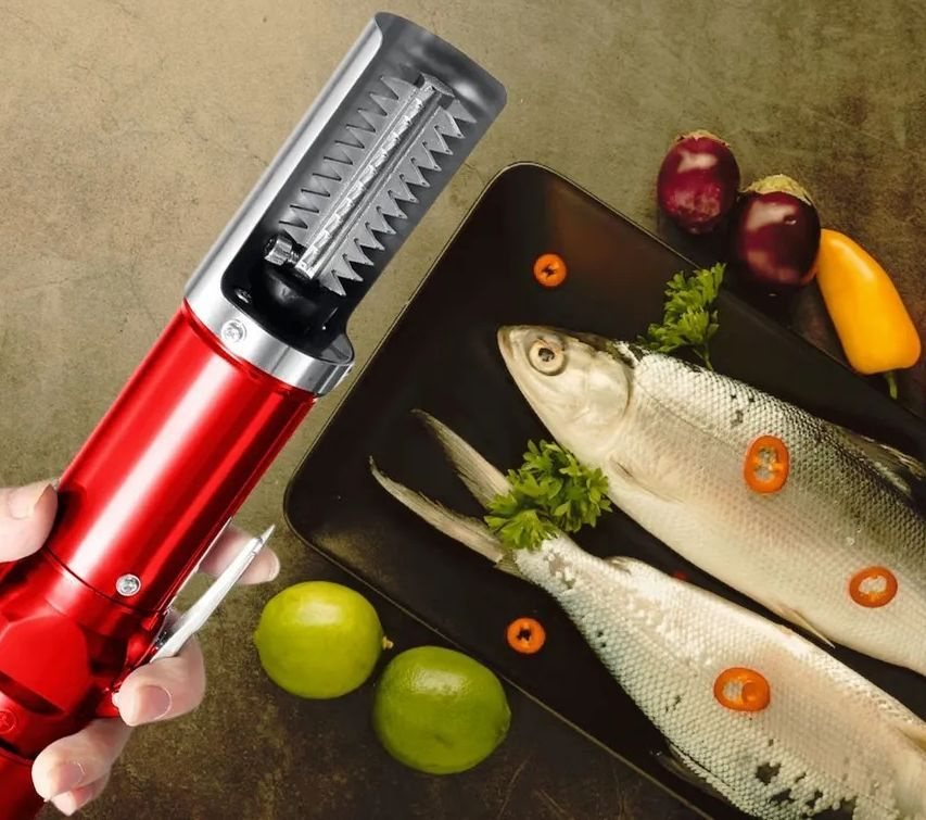 Рыбочистка электрическая Xiaomi Electric Fish Scale Scraper - купить по ...