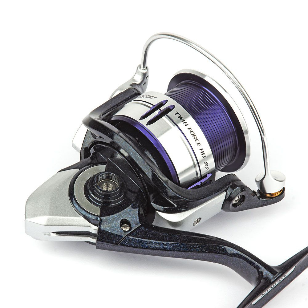 Катушка Nautilus для спиннинга безынерционная Twin Force HD с бесконечным винтом, Безынерционная ...