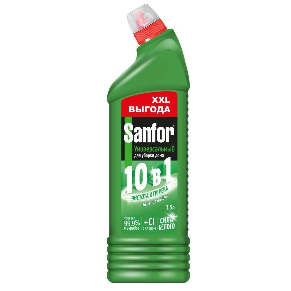 SANFOR Универсал, Зеленое яблоко, 1,5 л - купить с доставкой по ...
