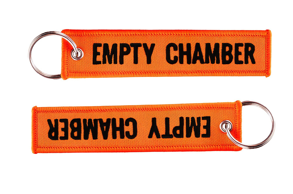 Тканевая ремувка EMPTY CHAMBER / брелок / Пустая камера - купить с ...