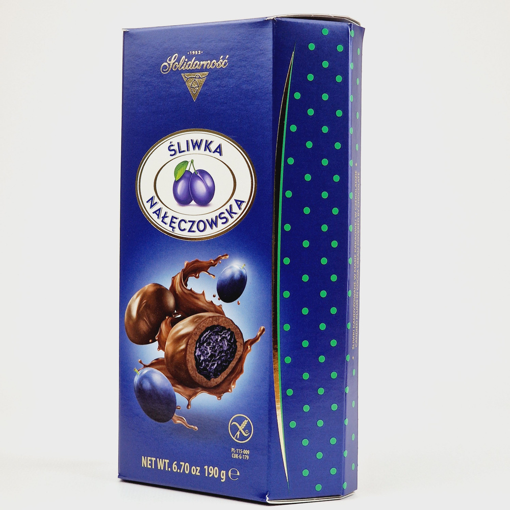 Конфеты Шоколадные Solidarnosc Слива в Шоколаде 190 г - купить с ...