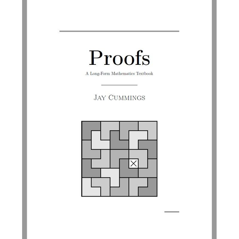 Proofs A LongForm Mathematics Textbook (Jay Cummings) English paper ...