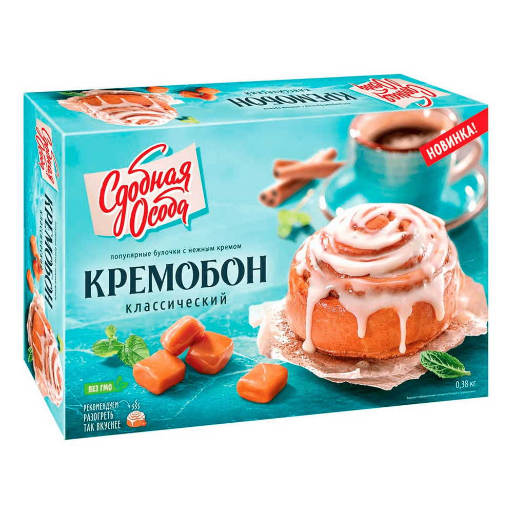Булочки Сдобная Особа Кремобон Классический сдобные 380 г - купить с ...